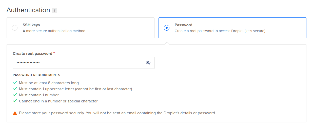Setting Up a Digital Ocean Droplet and Preparing It For Use – Raymond Brake